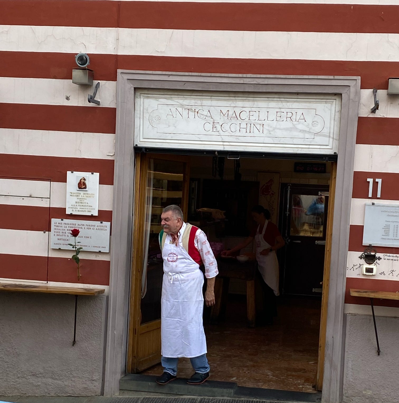 Carne with an 8th Generation Butcher in Panzano