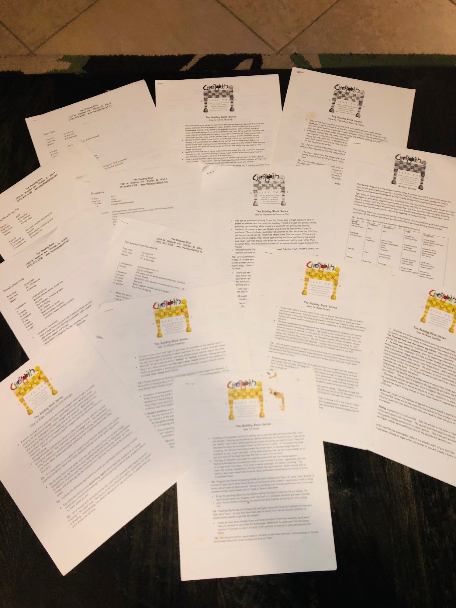 Building Blocks: Past and Present