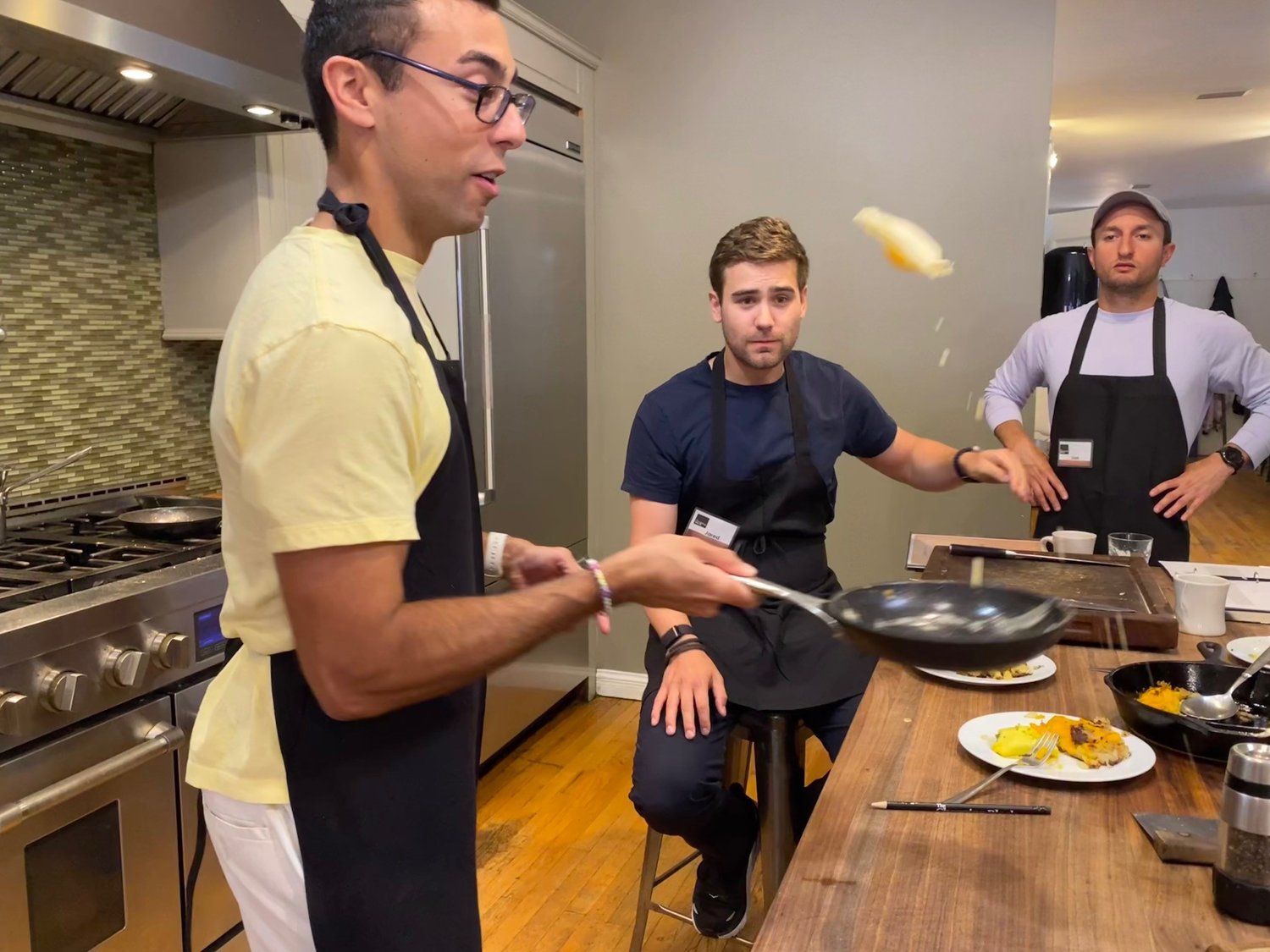 Culinary Boot Camp with Friends