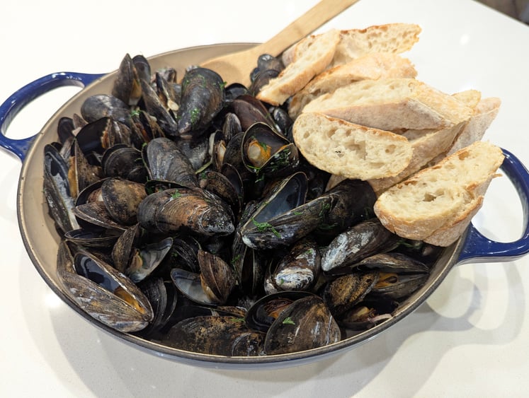 Mussels Escabeche: A Shellfish Solution
