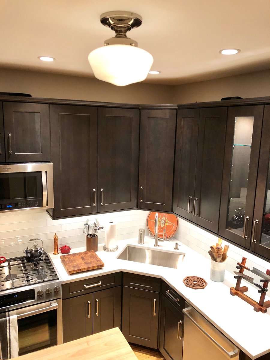 Out with the Old and In with the New Kitchen