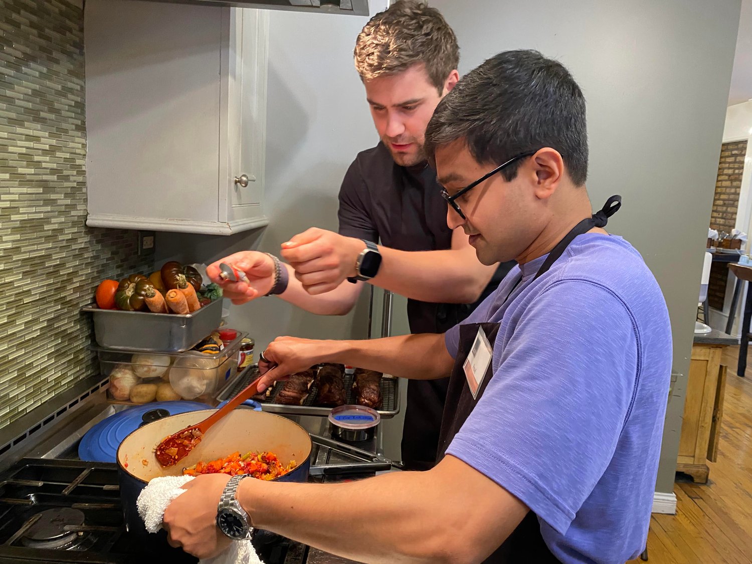 Culinary Boot Camp with Friends