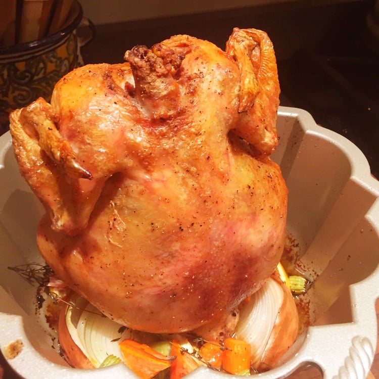 Honey Mustard Roasted Chicken