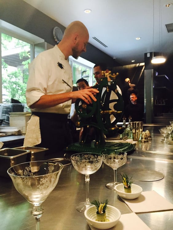 Dinner and a Show at Alinea