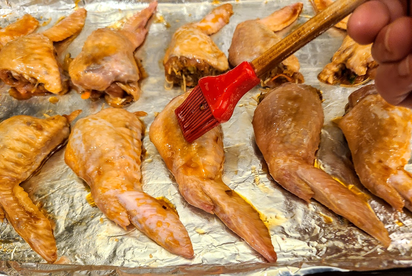 Getting Stuffed on Chicken Wings