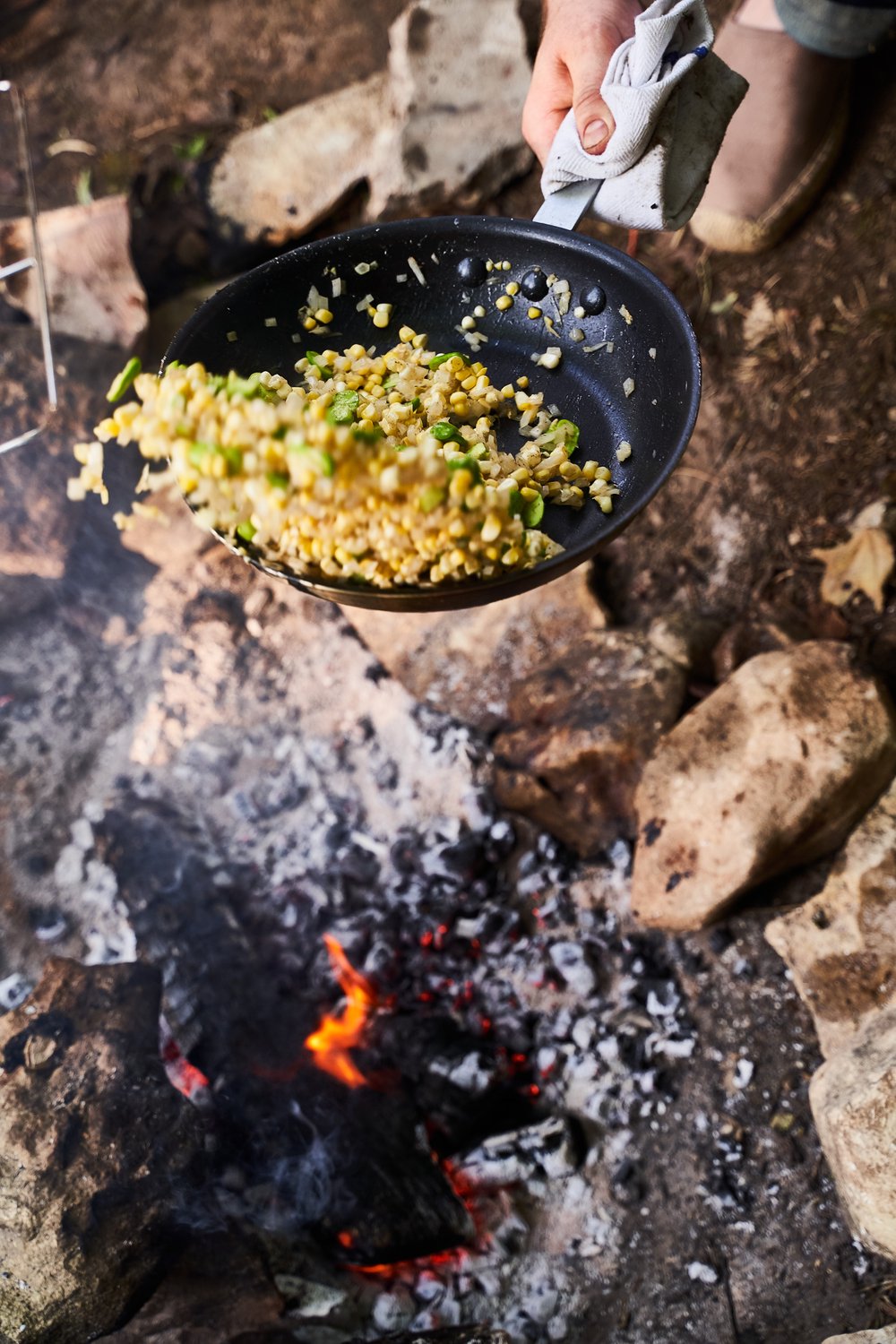 A Laid Back Photographic Guide to Campfire Cooking