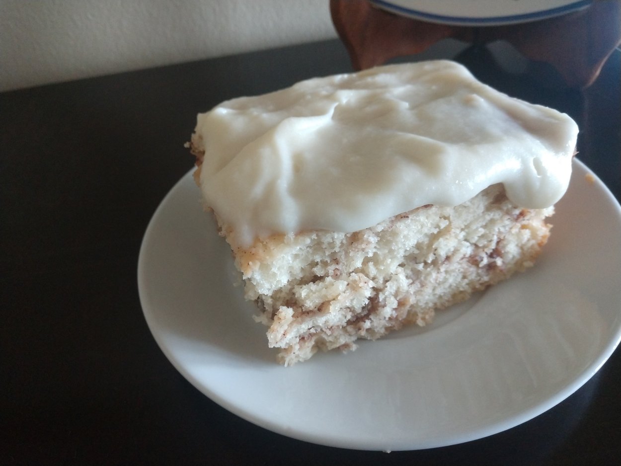 Cinnamon Roll Holiday Snowflake