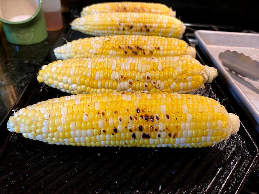 A Go-To Summer Salad: Mexican Grilled Corn and Tomato Salad