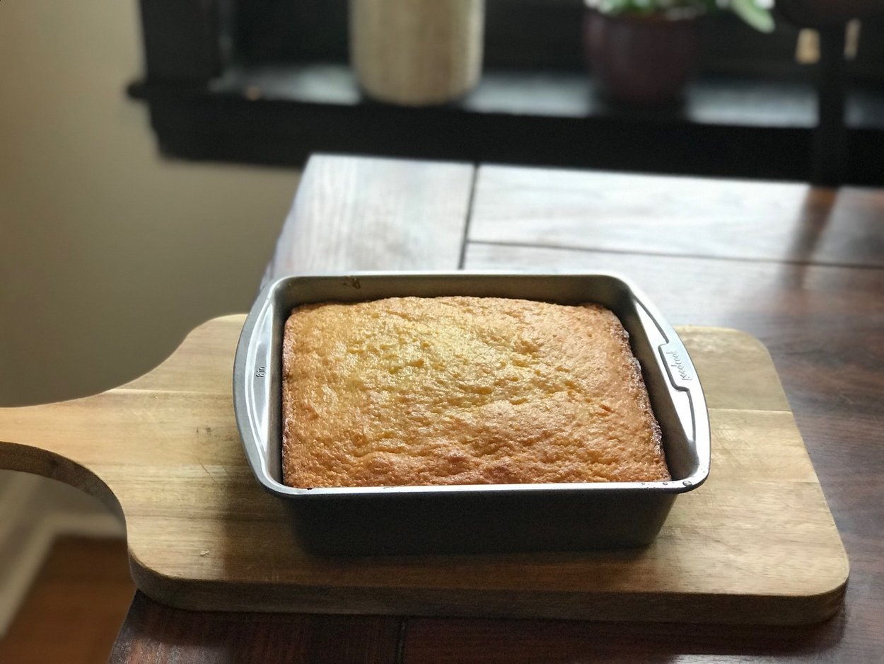 Live on Island Time with this Caribbean Cornbread