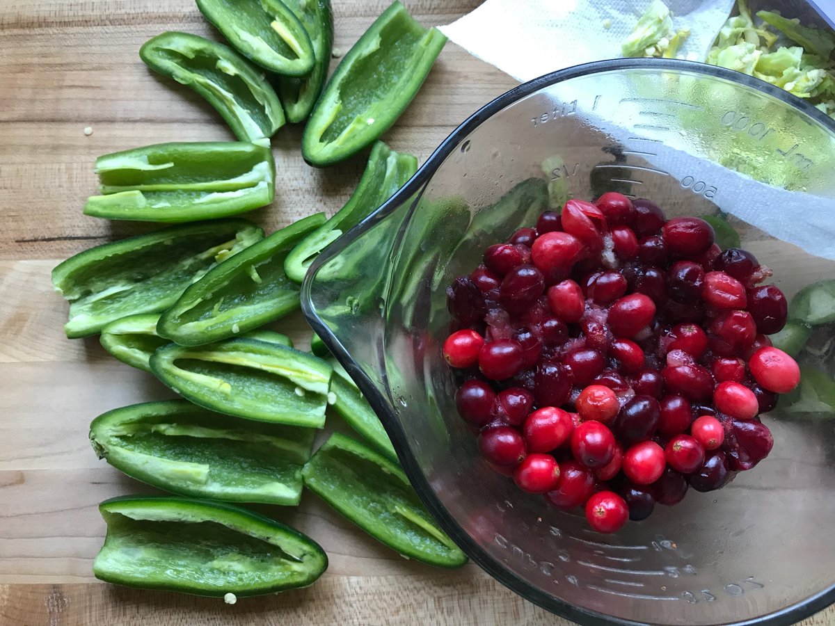 Homemade Cranberry Pepper Jelly for the Holidays