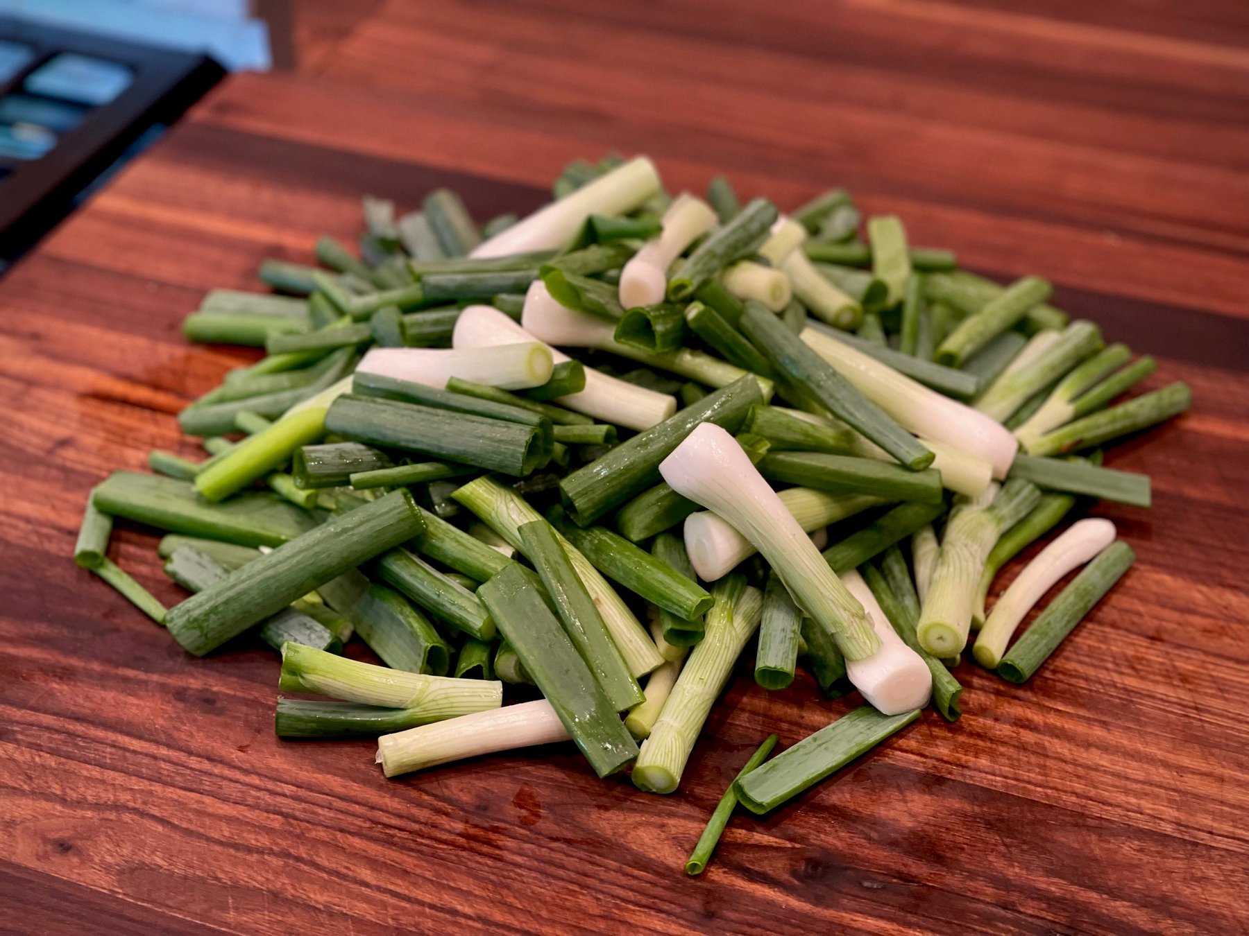 Spring Onion Noodles