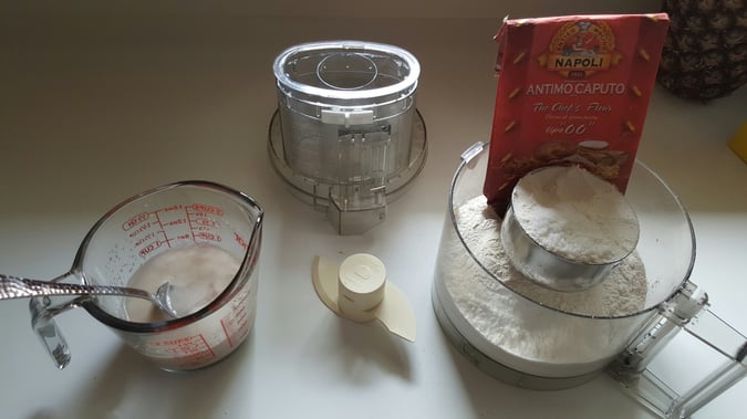 Homemade Pizza Dough is Fast and Easy with a Food Processor