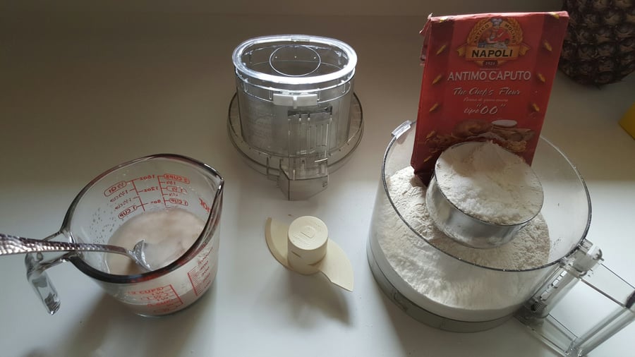 Homemade Pizza Dough is Fast and Easy with a Food Processor