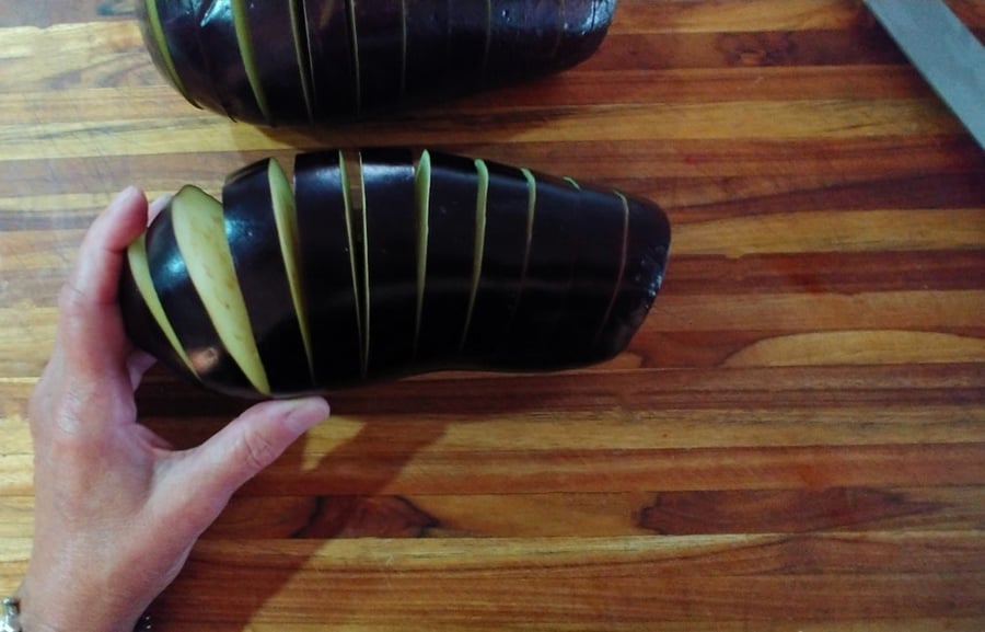 A Lighter Eggplant Parmigiana