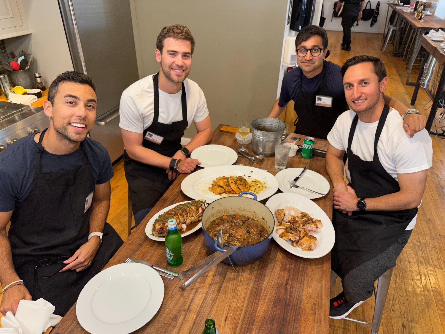 Culinary Boot Camp with Friends