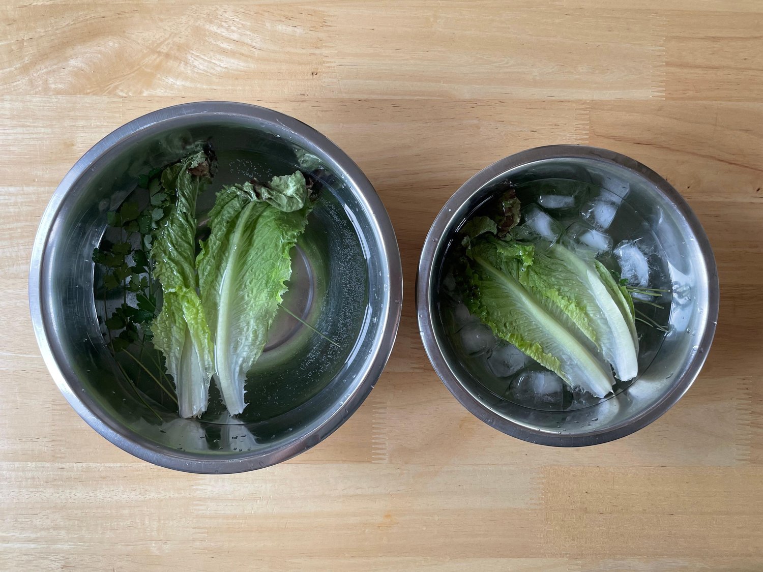I Put Some Lettuce in Hot Water and This Happened