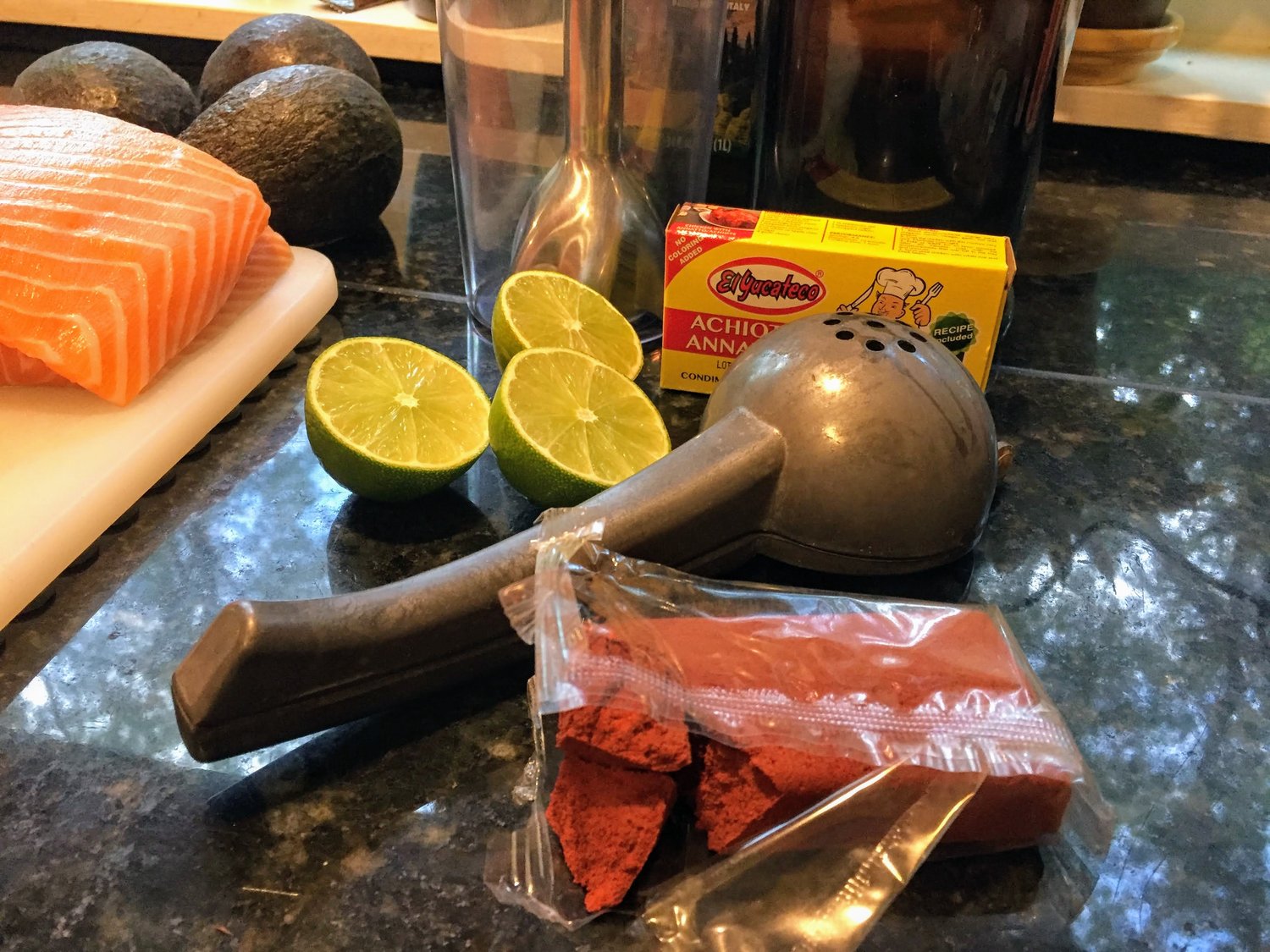 Achiote Grilled Fish in Banana Leaves