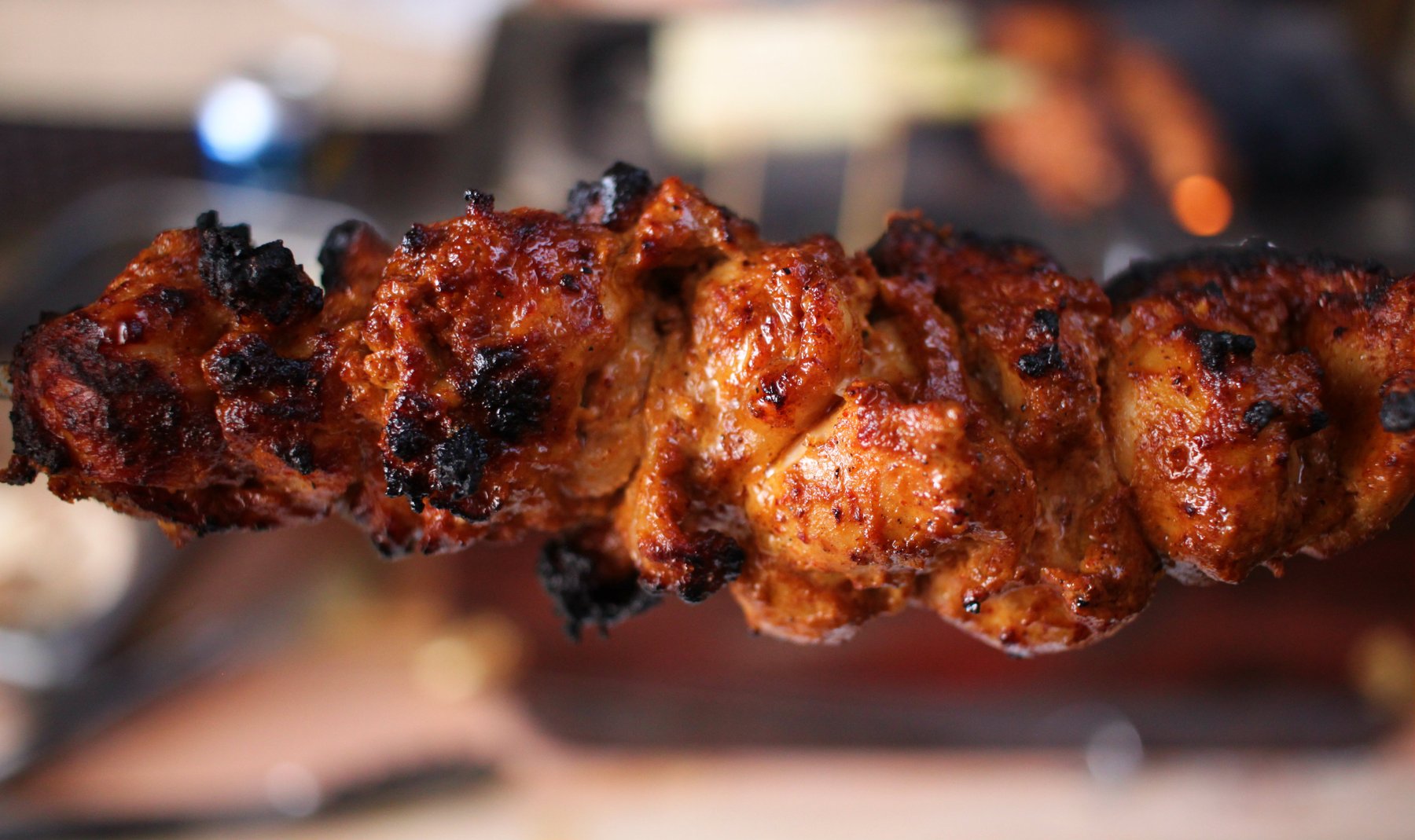 Killer Kebabs on a Homemade Hibachi