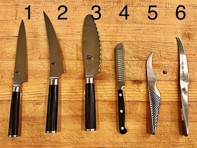 The Only Four Knives You Need in Your Kitchen
