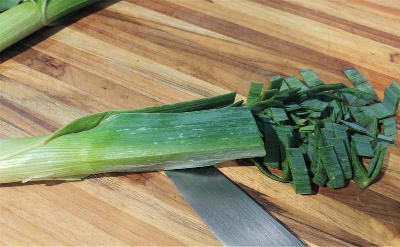 Use Those Leek Tops