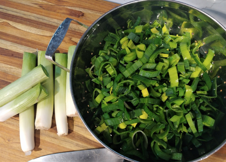 Use Those Leek Tops