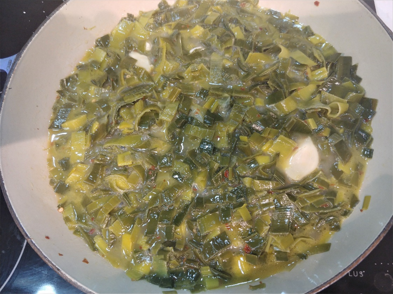 Use Those Leek Tops