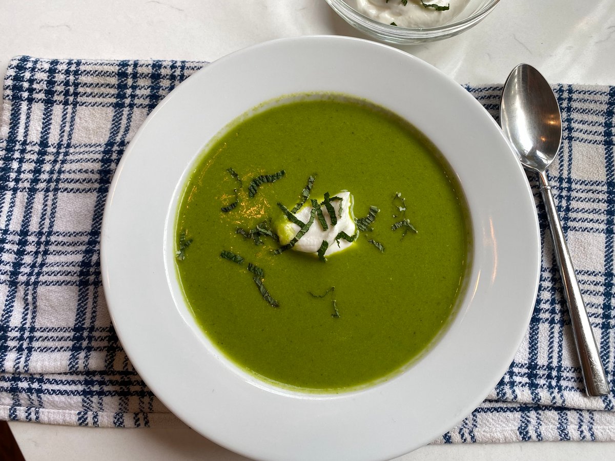 Celebrate the Arrival of Spring with Lettuce Soup
