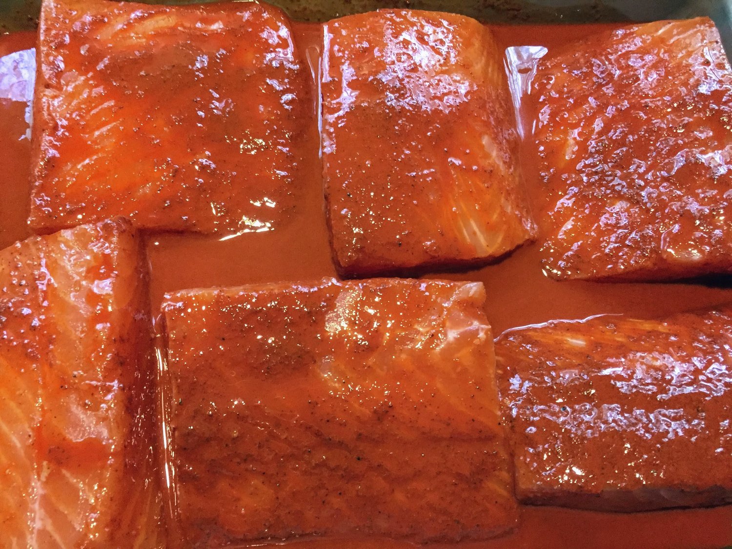 Achiote Grilled Fish in Banana Leaves