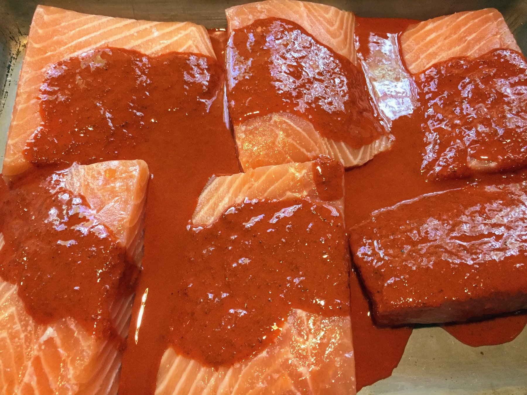 Achiote Grilled Fish in Banana Leaves