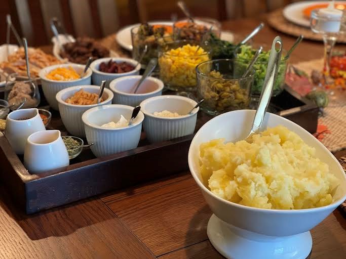 Try a Mashed Potato Board for Thanksgiving Leftovers