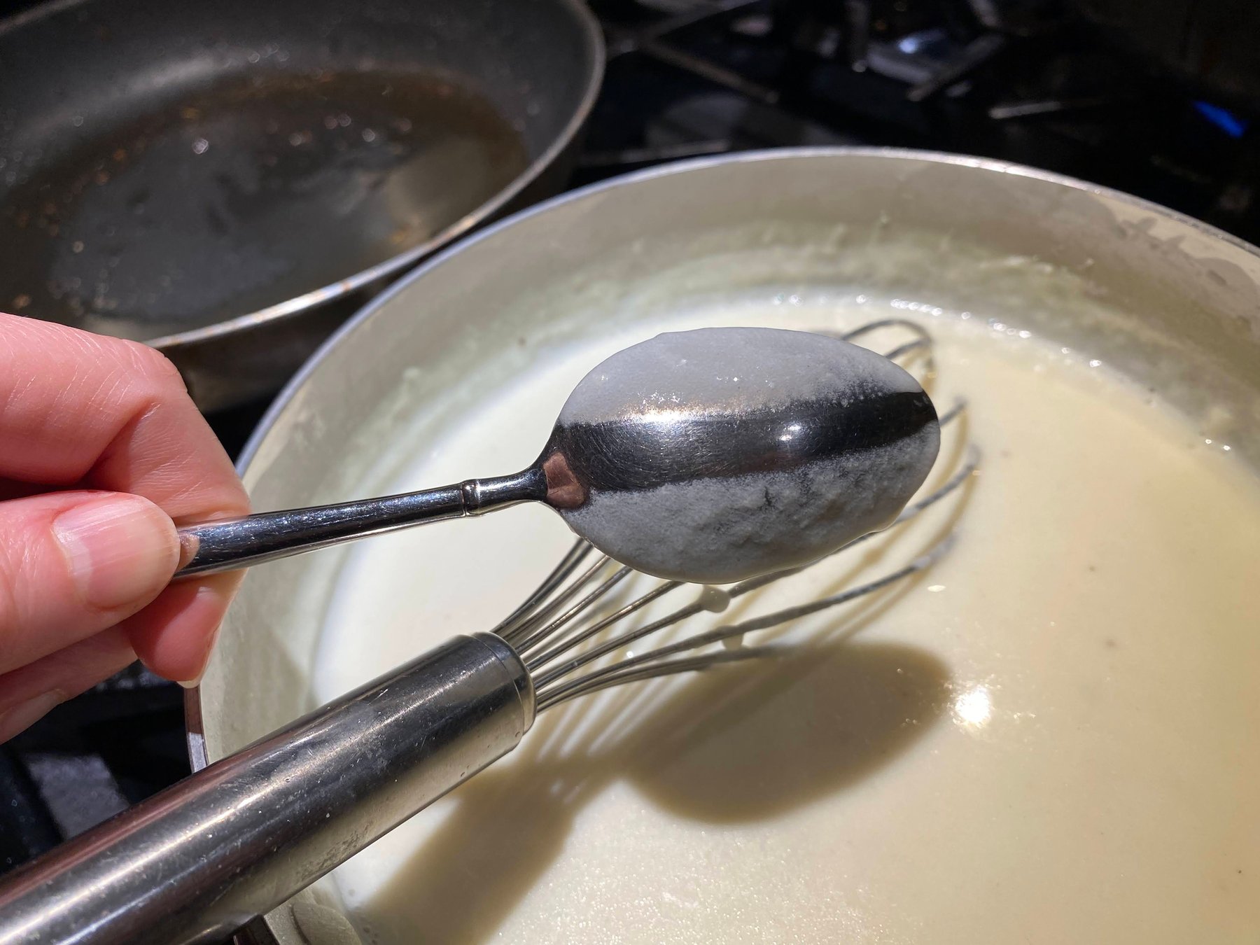 Almost Guilt-Free Alfredo Sauce