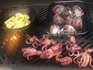 How to Grill Baby Octopus