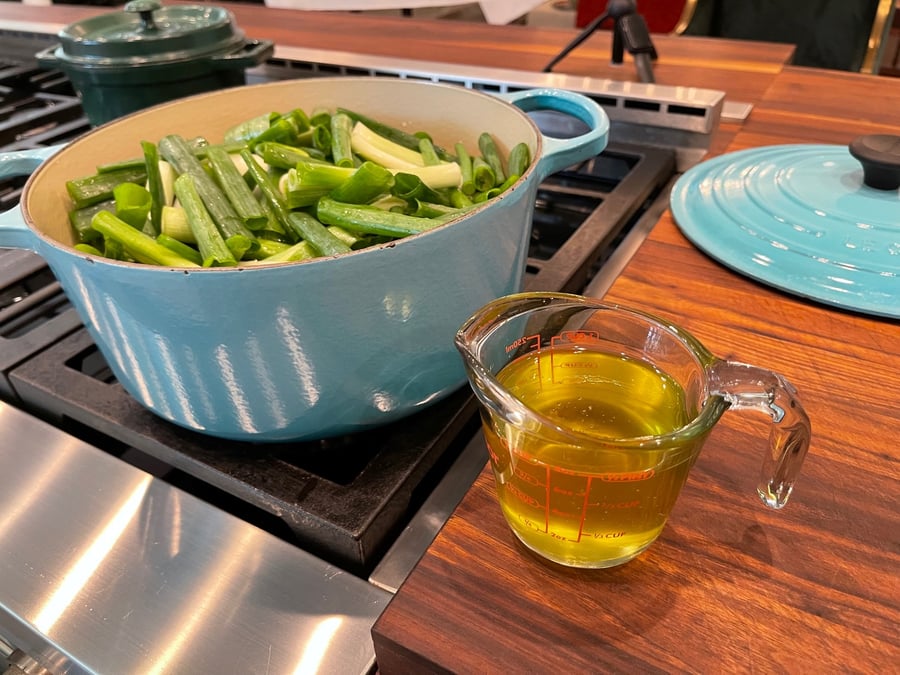 Spring Onion Noodles