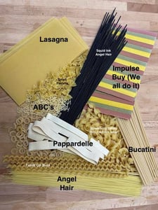 The Pastabilities of Pasta Shape Substitutions