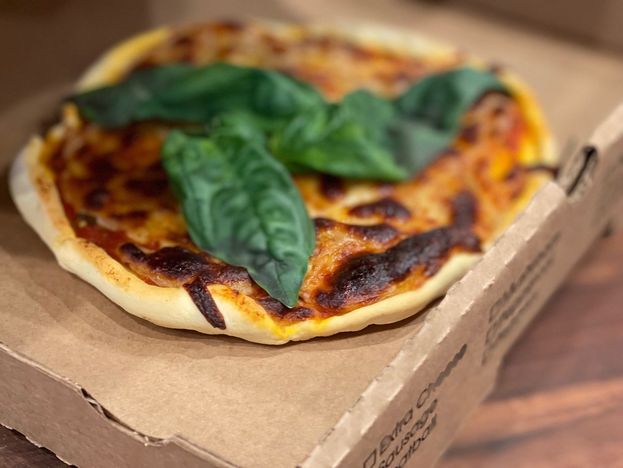BBQ Hanger Steak Pizza on the Grill