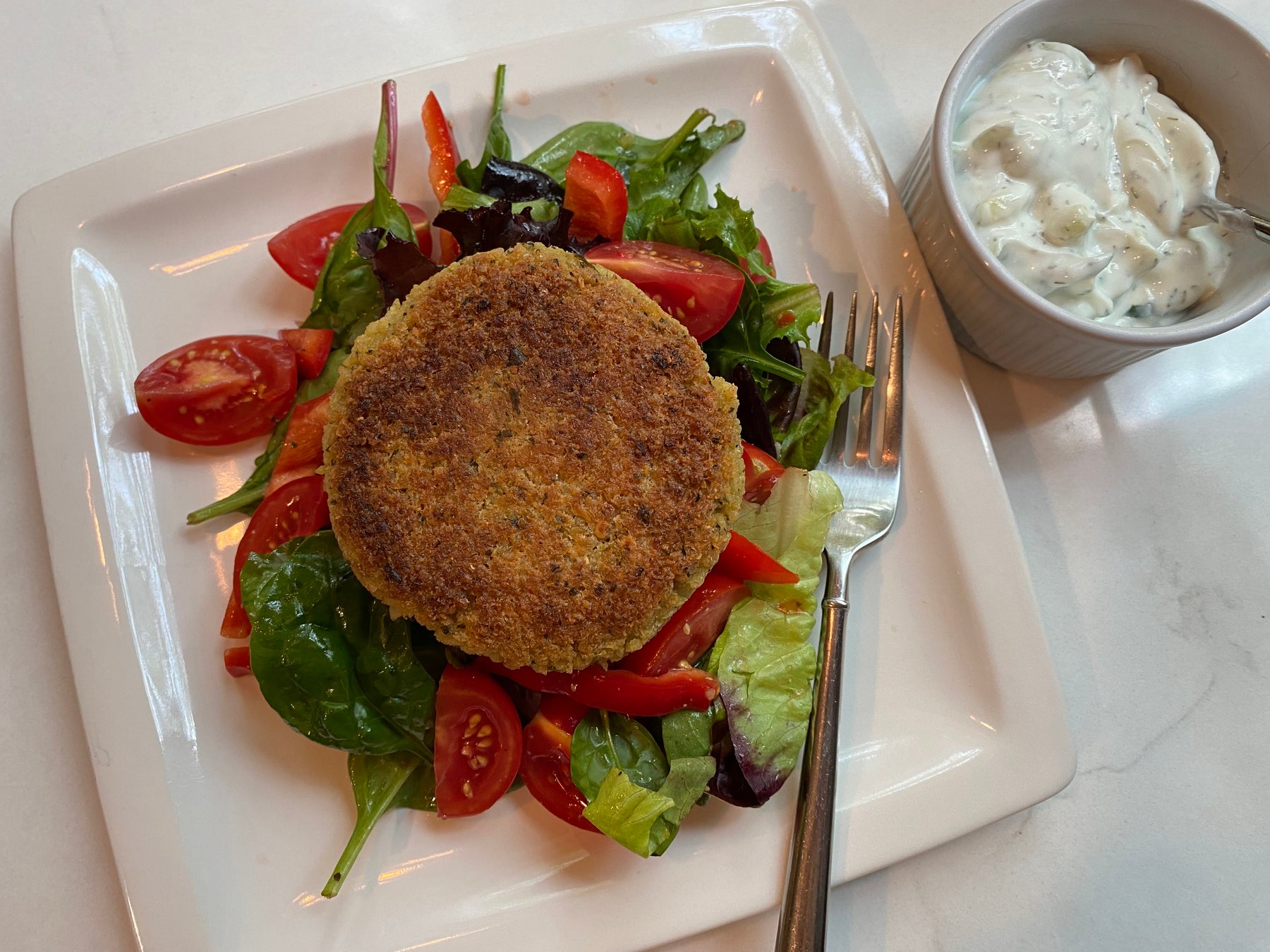 Falafel-Bulgur Burgers: A Mediterranean-Inspired Meat-Free Option