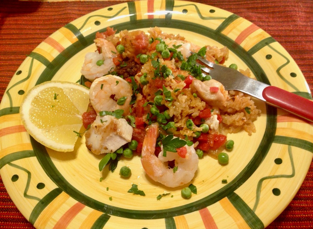 Simple Sheet Pan Paella