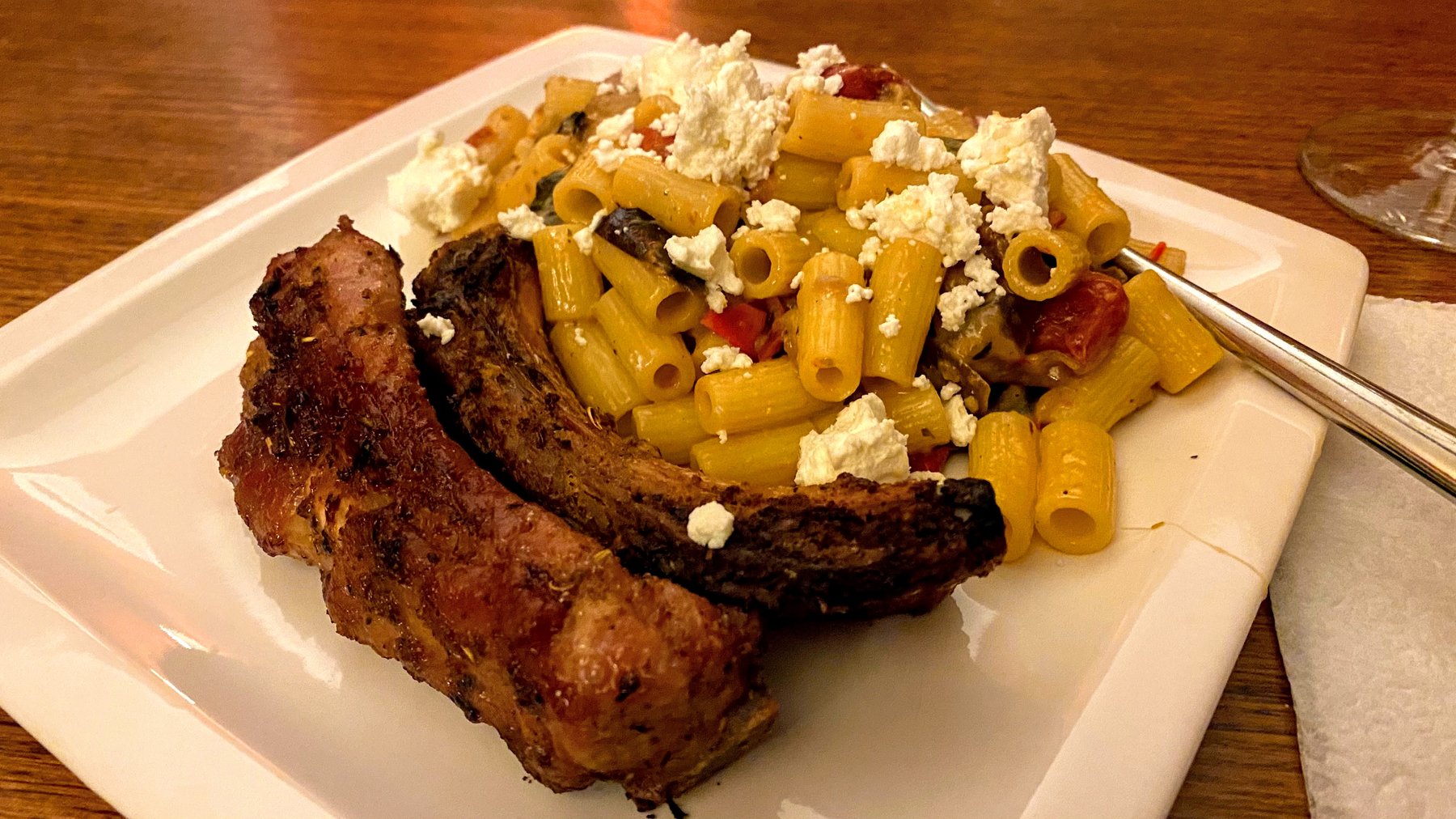 Easy Weeknight Tuscan Ribs