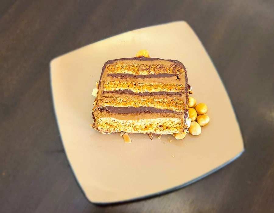 Chocolate Hazelnut Espresso Dacquoise