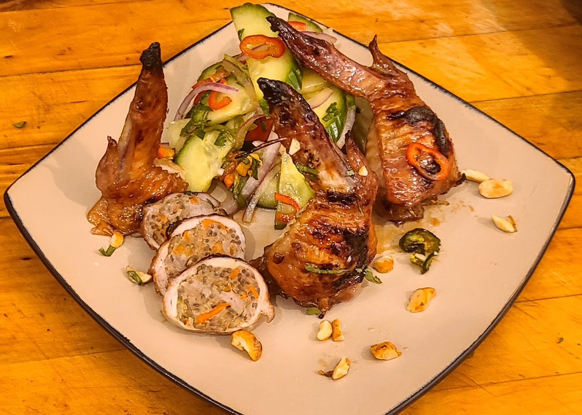 Getting Stuffed on Chicken Wings