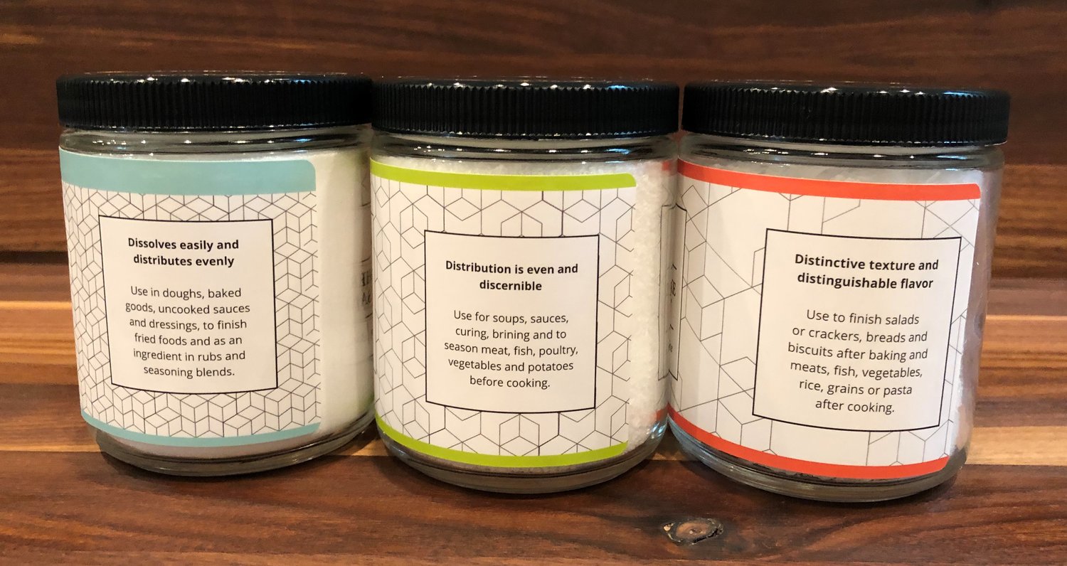 The Right Salt for the Right Job