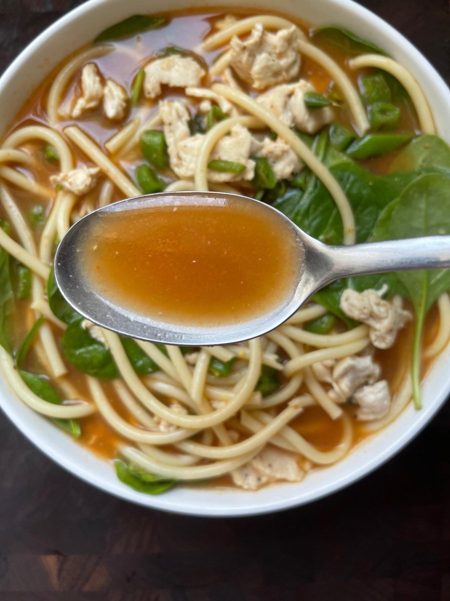 Miso Red Curry Soup