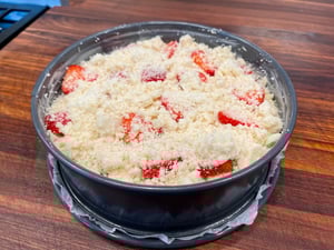 Strawberry Memories Inspire Mascarpone Cake