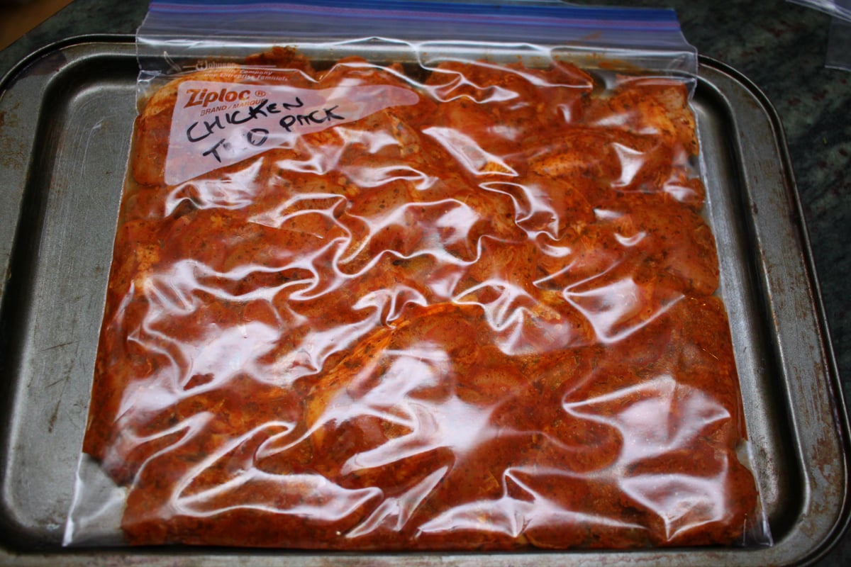 The Flat-Pack-Taco-Stack, Freeze-n-Broil Technique