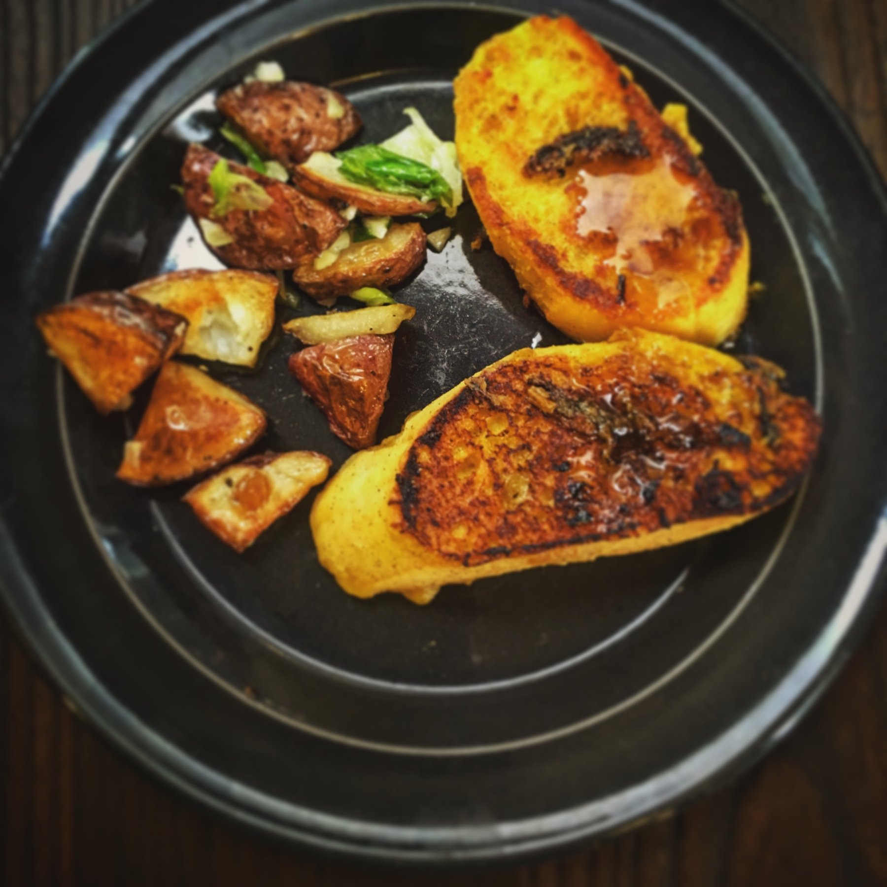 Vegan Vanilla Rum French Toast