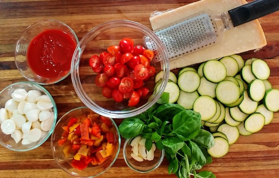 Layer the Vegetables Up