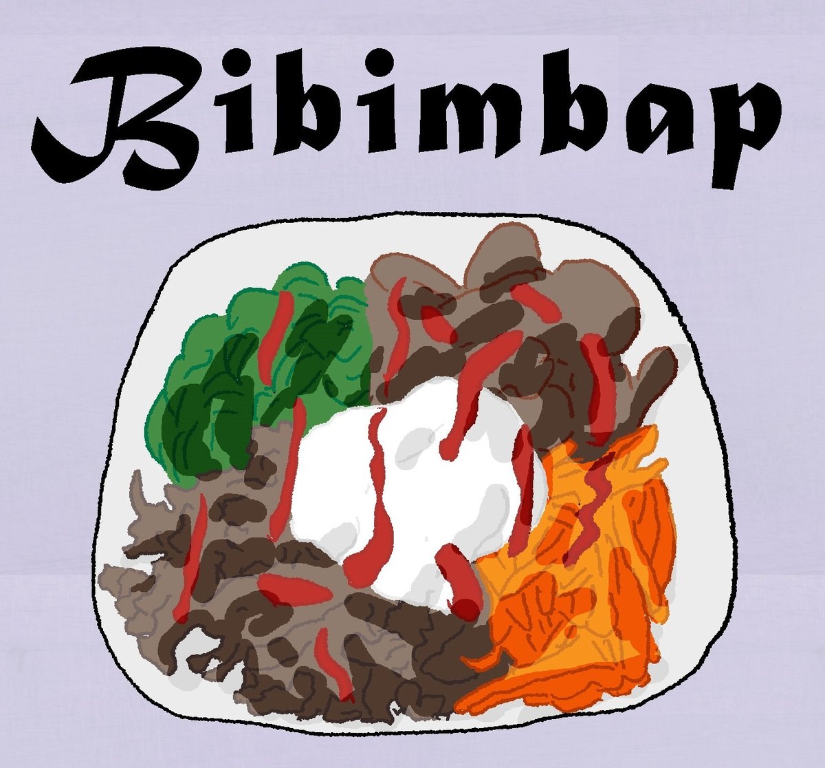 Food Comics: Bibimbap