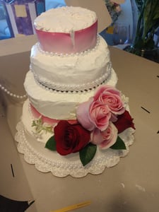 Baking and Building a Wedding Cake