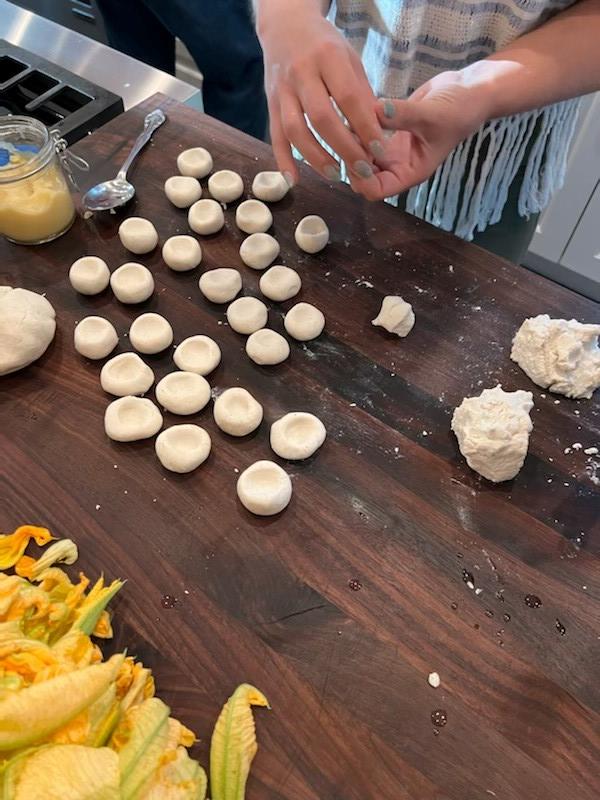 Sopa de Guias con Chochoynes: Oaxaca Squash Vine Soup & Masa Dumplings